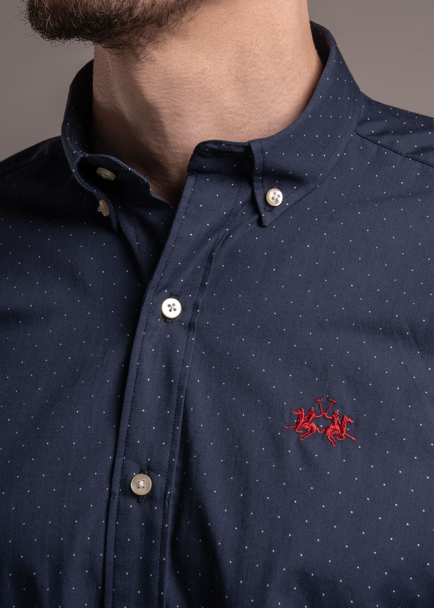 CAMISA MANGA LARGA RANIERI - Camisas - La Martina - La Martina