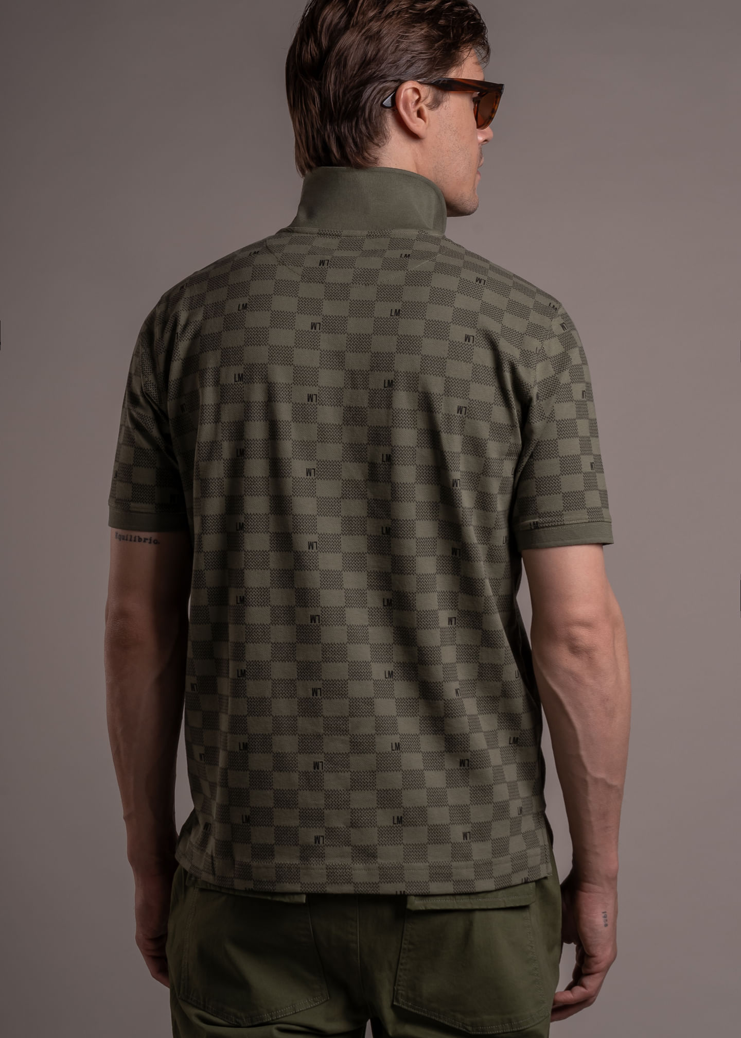 POLO MICROPRINT CHESS - Polos - La Martina - La Martina